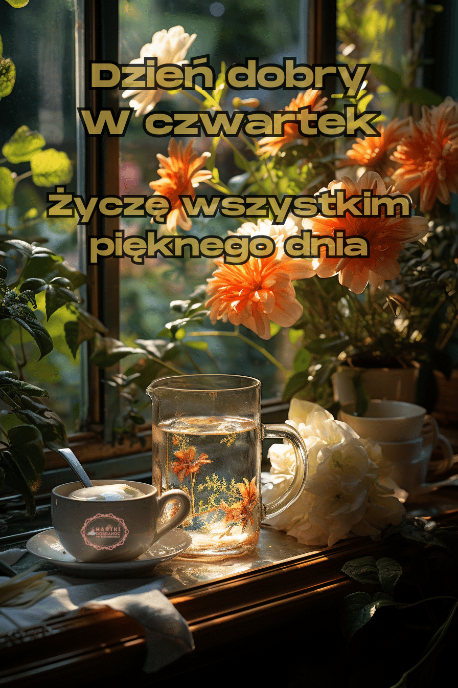 35 Najnowszych Kartki na Dzień Dobry w Czwartek na Whatsapp