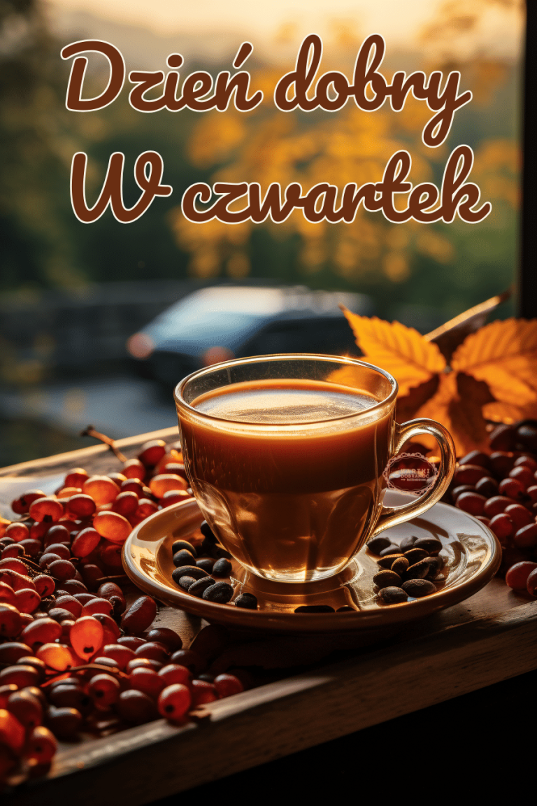 35 Najnowszych Kartki na Dzień Dobry w Czwartek na Whatsapp
