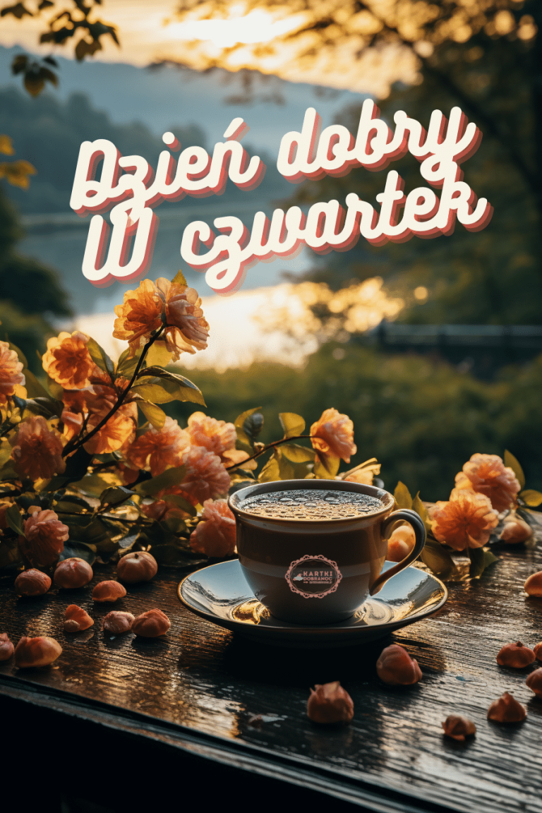 35 Najnowszych Kartki na Dzień Dobry w Czwartek na Whatsapp