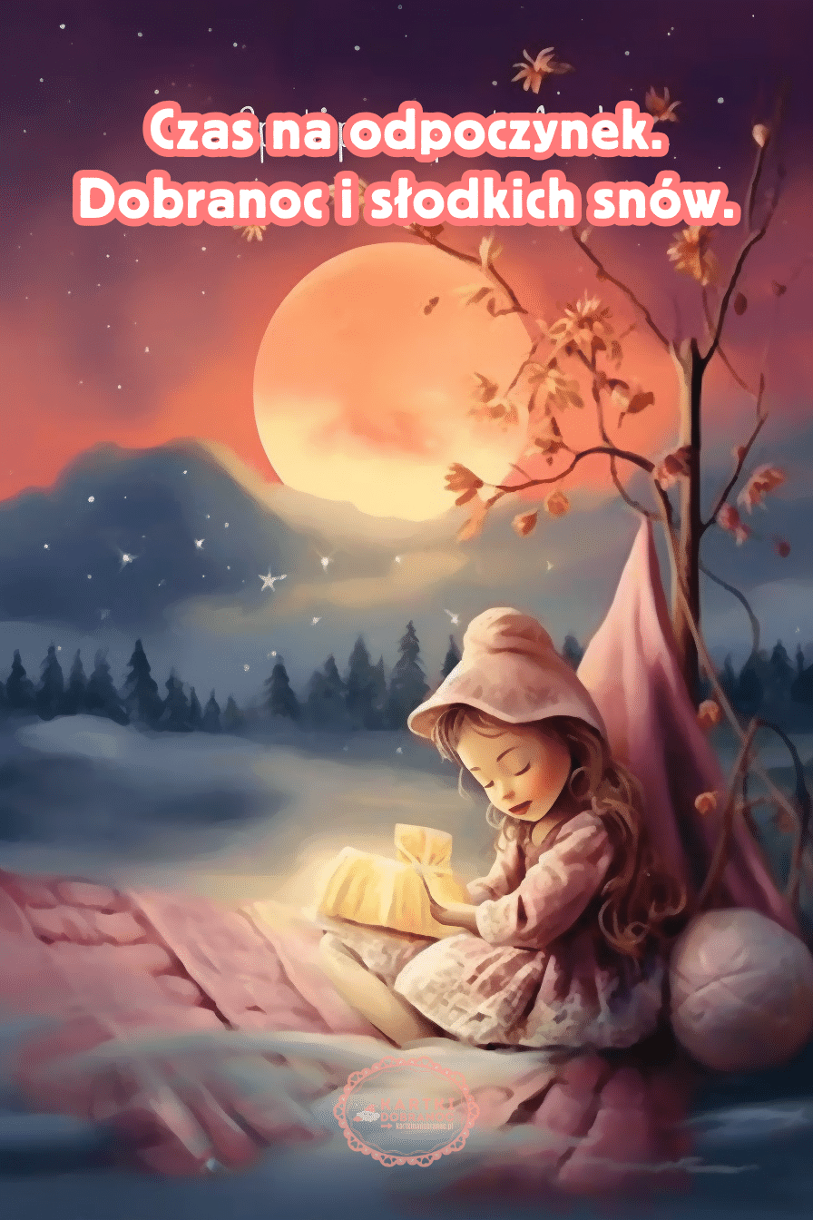 150+ Kartki na Dobranoc na Spokojne Noce w 2024 Roku