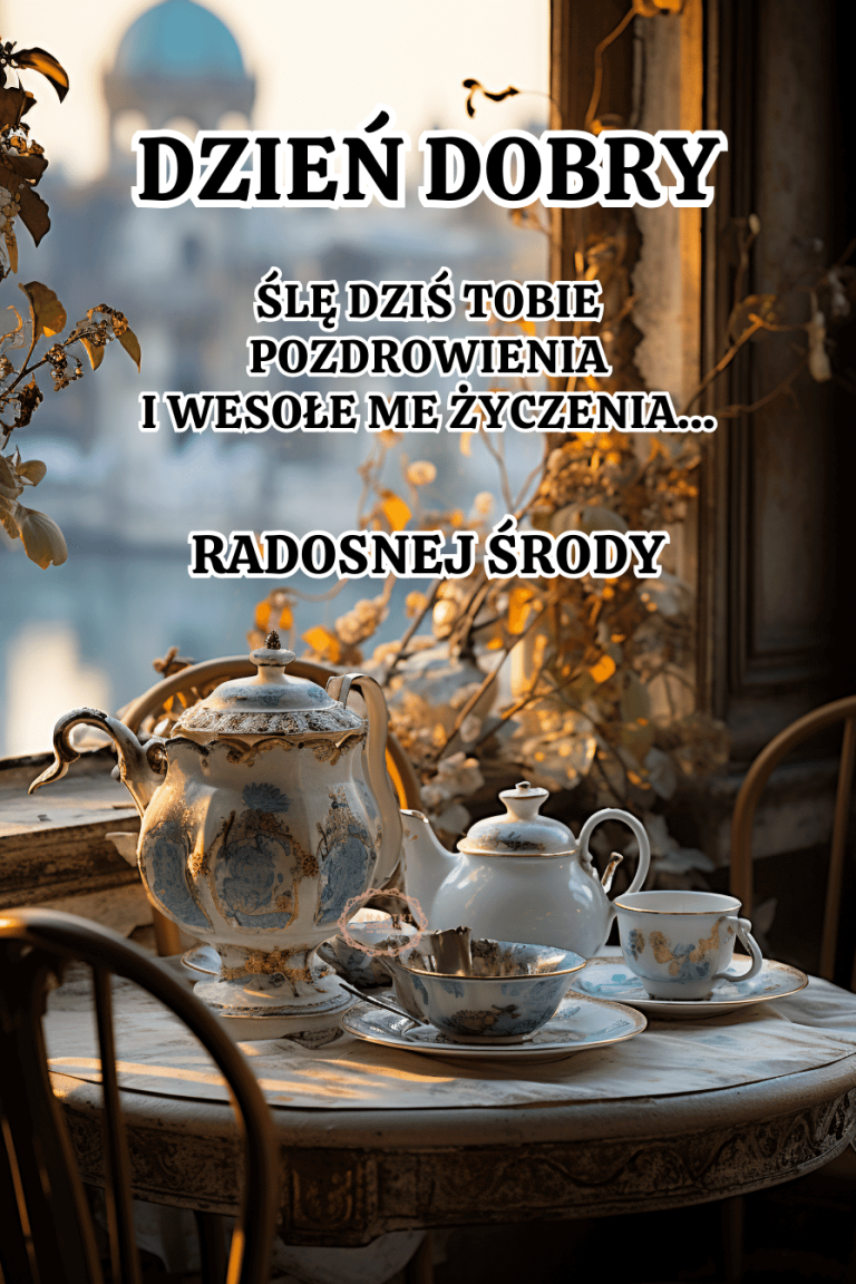 30 Najlepiej kartki na środę 2024. Dzień dobry w środę