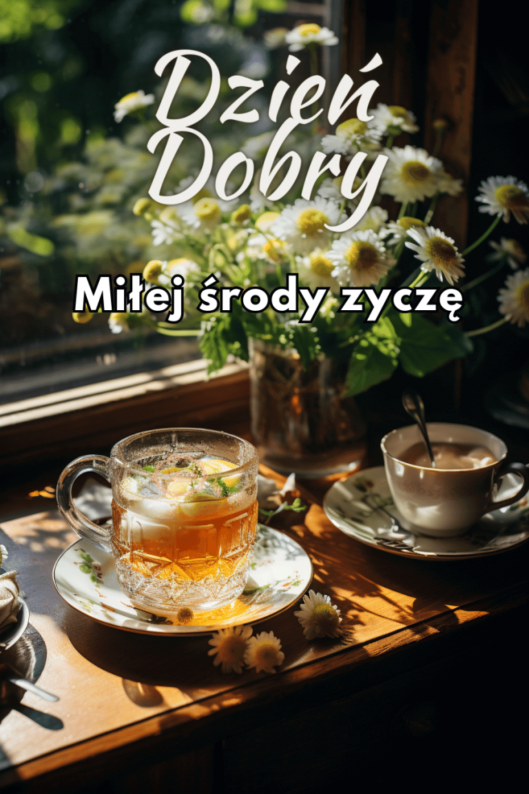 30 Najlepiej kartki na środę 2024. Dzień dobry w środę