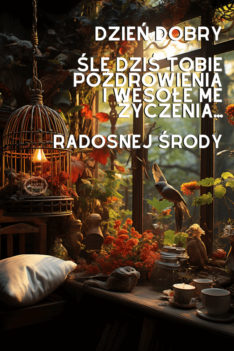 30 Najlepiej kartki na środę 2024. Dzień dobry w środę
