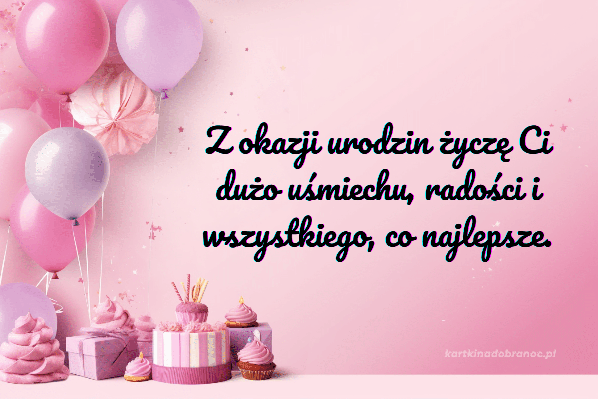 70 Darmowe kartki urodzinowe. Wszystkiego najlepszego 2024